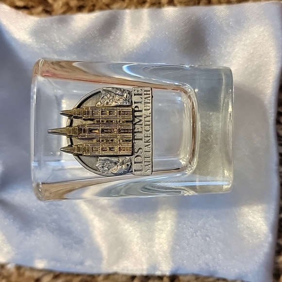 None | Dining | Make Me An Offerrare Lds Temple Shot Glass | Poshmark